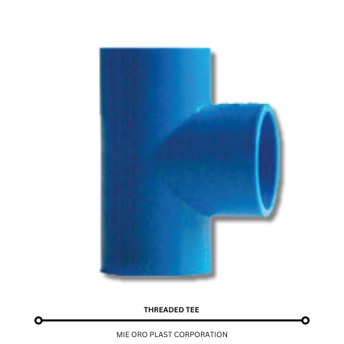 Potable Threaded Tee – Mie Oro Plast Corporation